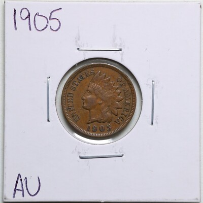 1905 1C Indian Head Cent in AU Condition #2217 | eBay