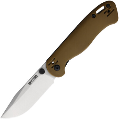 Becker Mini Linerlock Tan Smooth GFN Folding D2 Steel Pocket Knife R41 ...