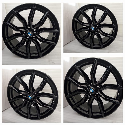 Original 19" BMW X5 OEM G05 Wheels Rims Black 5x112 30li 40i XDrive 45e ...
