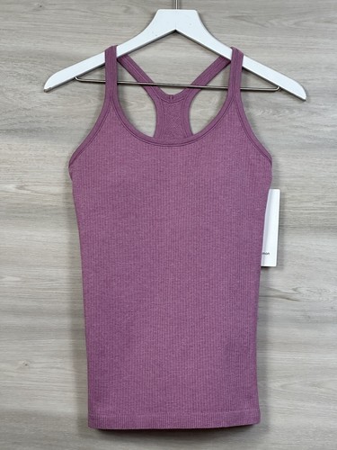 Lululemon Ebb To Street Tank Size 12 B/C Cup Velvet Dust VLVD 55486 | eBay