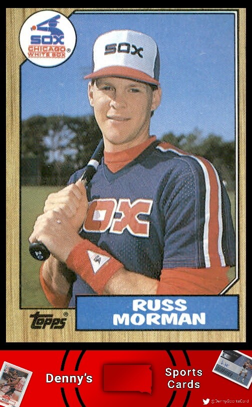 1987 Topps #233 Russ Morman Chicago White Sox Baseball Card | eBay