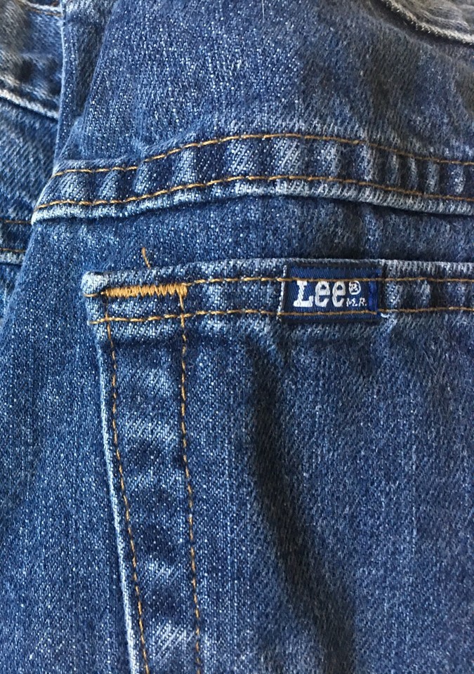 Vtg Men's Lee Blue Jeans Tag 32x32 (Actual 30Wx31.5) 100% Cotn Denim ...