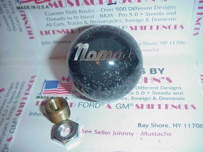 Chevrolet Nomad, Custom GM Licensed Shift Knob (black glitter ) | eBay