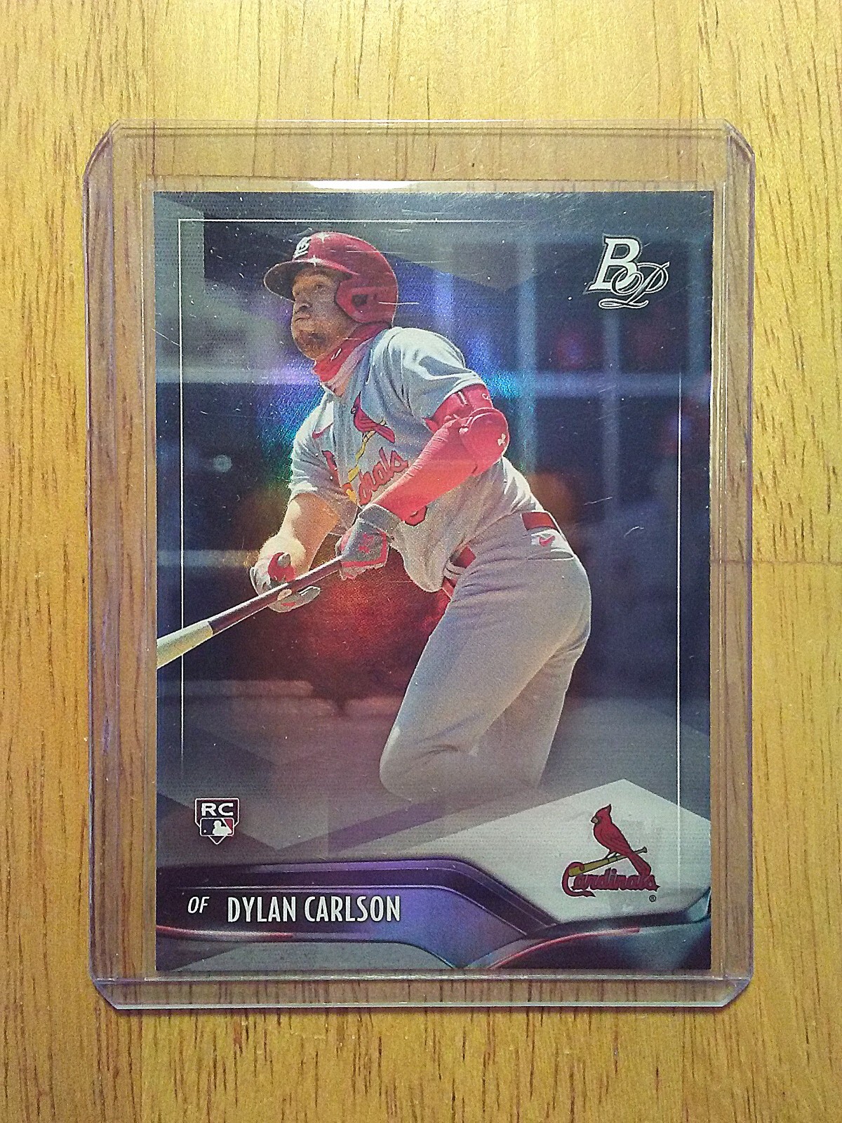 2021 Bowman Chrome Platinum Dylan Carlson #86 Rookie Card (RC ...