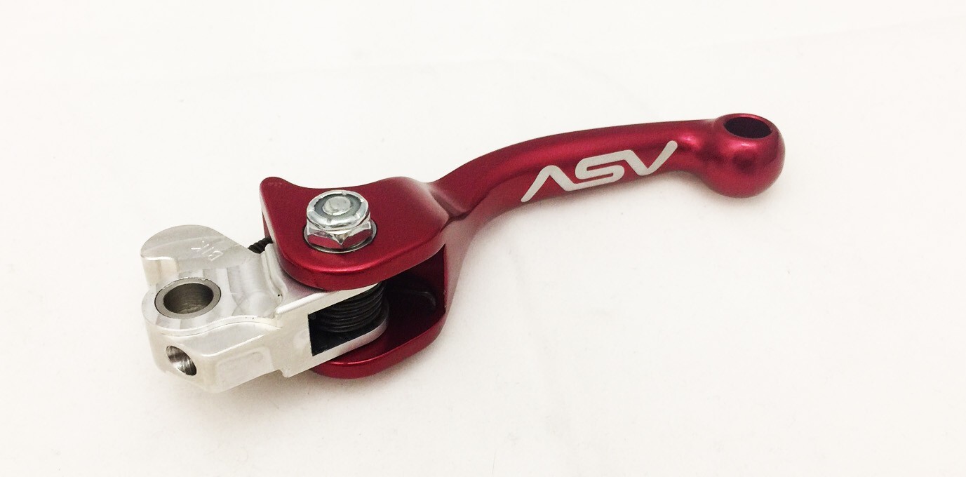 ASV F3 Front Brake Pro Pack Clutch Perch Levers Shorty Red RM 65 85 125 ...