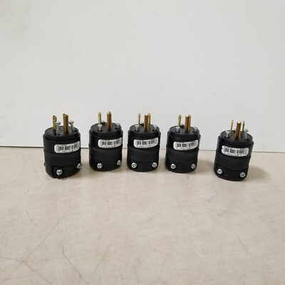 Lot Of 5 Leviton 515PR 15 Amp 125 Volt, Straight Blade Rubber Plug | eBay