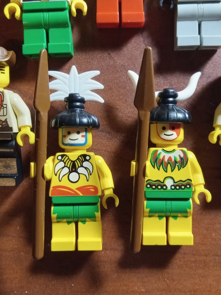 Lego Castle Pirates Adventurers Islanders Johnny Thunder Minifigure Lot ...