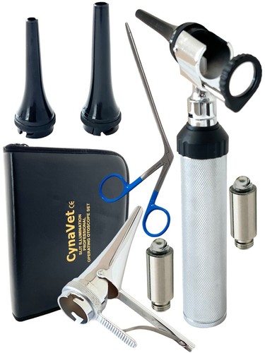 **NEW** High Grade LED Veterinary Operating Otoscope Kit -A+Quality ...