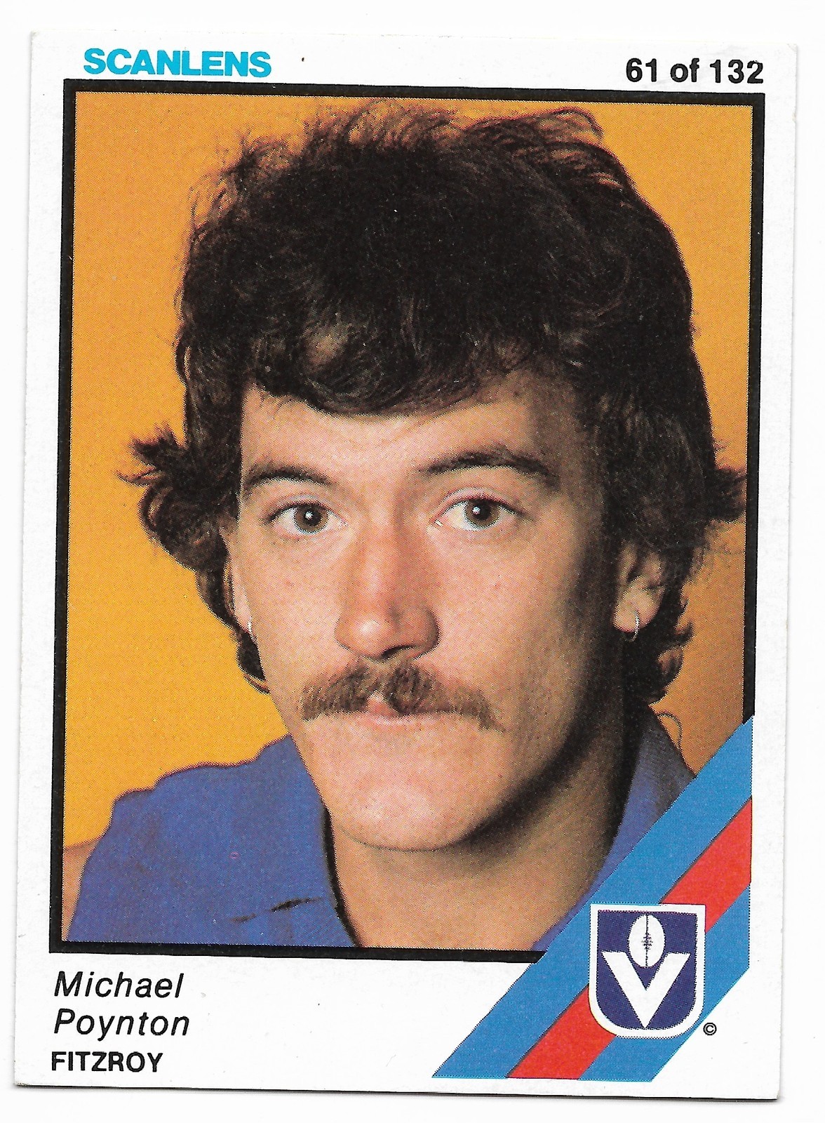 1984 Scanlens (61) Michael POYNTON Fitzroy Near Mint # | eBay