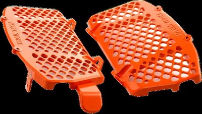 Trail Tech Orange Front Radiator Guard Vented KTM 250 EXC F 16 | eBay