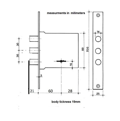 Deadbolt Door Lock bump/pick/drill Proof High Security Entrance Door ...