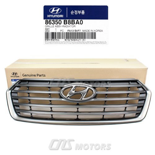 GENUINE Radiator Grille for 2017-2019 Hyundai Santa Fe XL 86350B8BA0⭐⭐⭐ ...