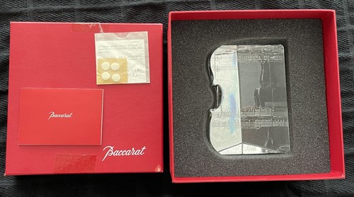 Baccarat Crystal Cello/Violin with Musical Notes | eBay