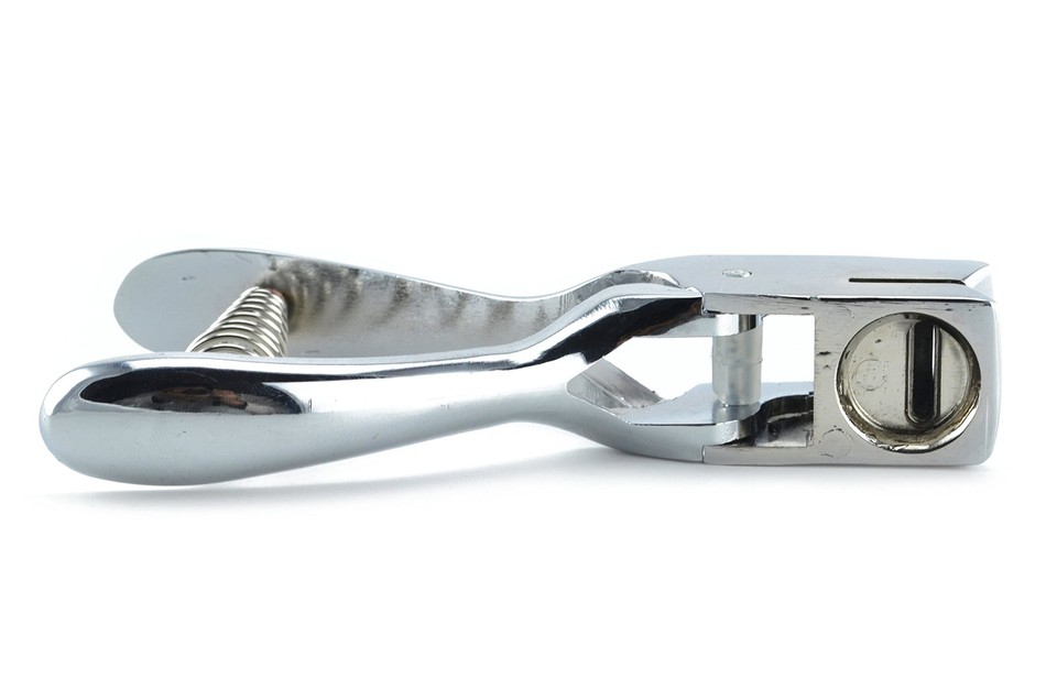 Samyo Hand Held ID Card Slot Hole Punch Metal Puncher Plier Punching ...