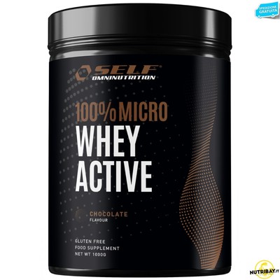 Self Omninutrition 100% Micro Whey Active - 1 kg Proteine siero del ...