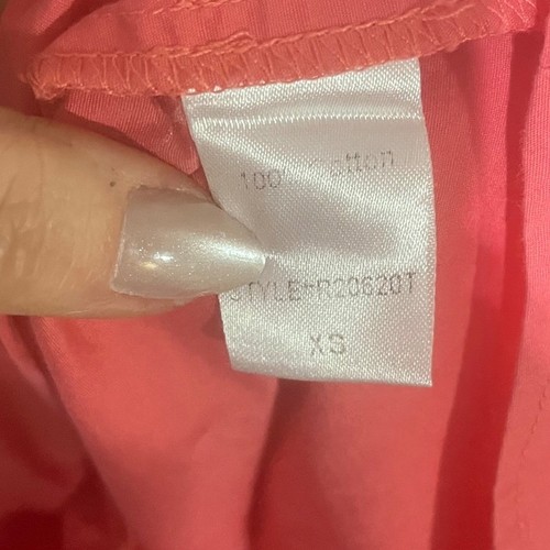 Tuckernuck Royal Shirt Dress Poppy Pink XS Cotton | eBay UK