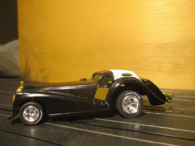 AURORA AFX ROARIN' ROLLS "GOLDEN GHOST" NOS Auto World 4 Gear Chassis ...
