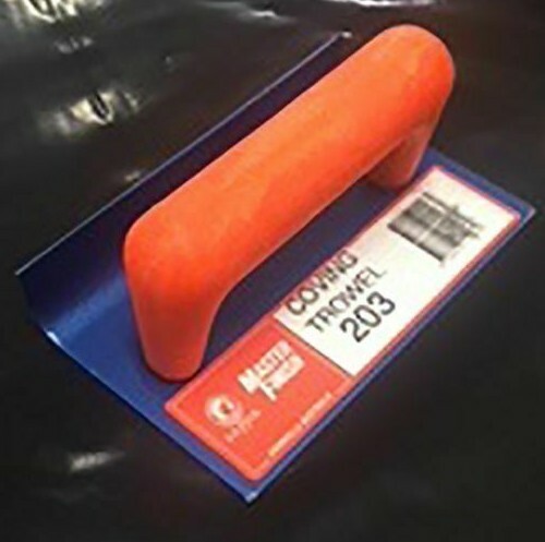 Masterfinish COVING TROWEL 12mm Radius, Carbon Steel *Australian Brand ...