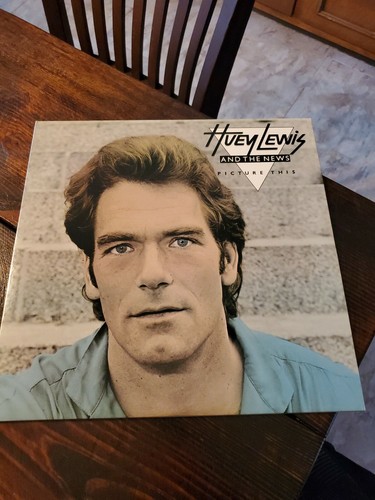 VINTAGE 80's HUEY LEWIS AND THE NEWS "PICTURE THIS" Vinyl Album | eBay