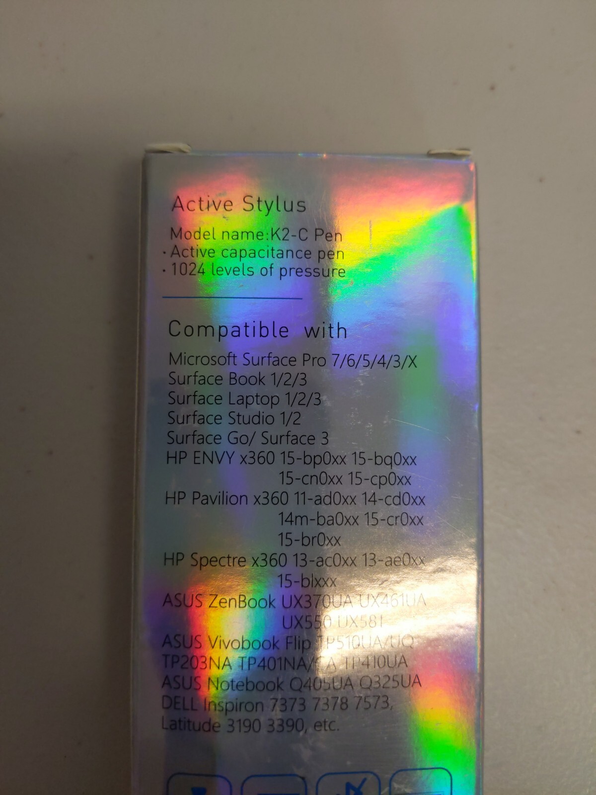 K2-C Silver Surface Pen Active Stylus | eBay