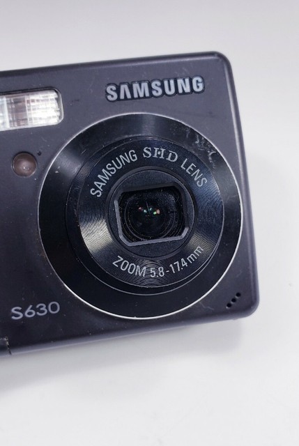 Samsung S630 6.0MP Digital Camera - Black for sale online | eBay