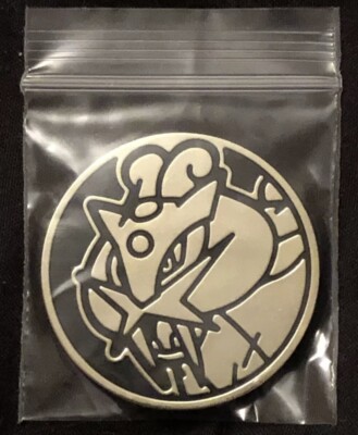 Pokémon Promo Raikou Gold Mirror Foil Holo Playing Flip Coin | eBay