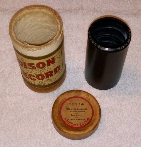 Edison Cylinder Record 10174 Good-Night, Moonlight - Premier Quartette ...
