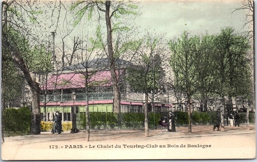 75016 PARIS - le chalet du touring club au bois de boulogne | eBay