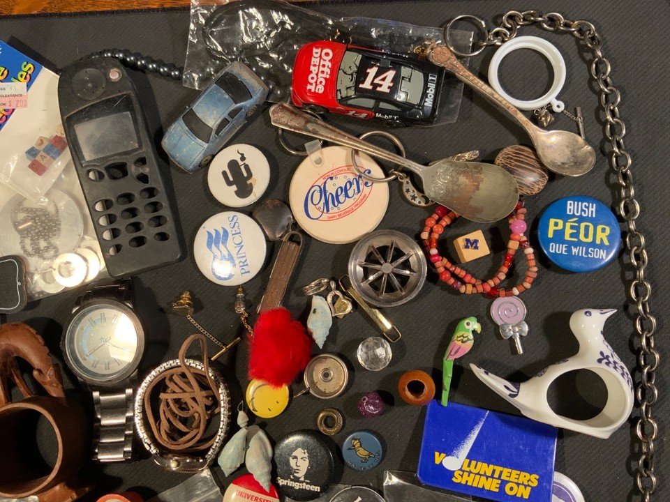 Junk Drawer Random Items Vintage and Modern 60+ items weird stuff | eBay UK