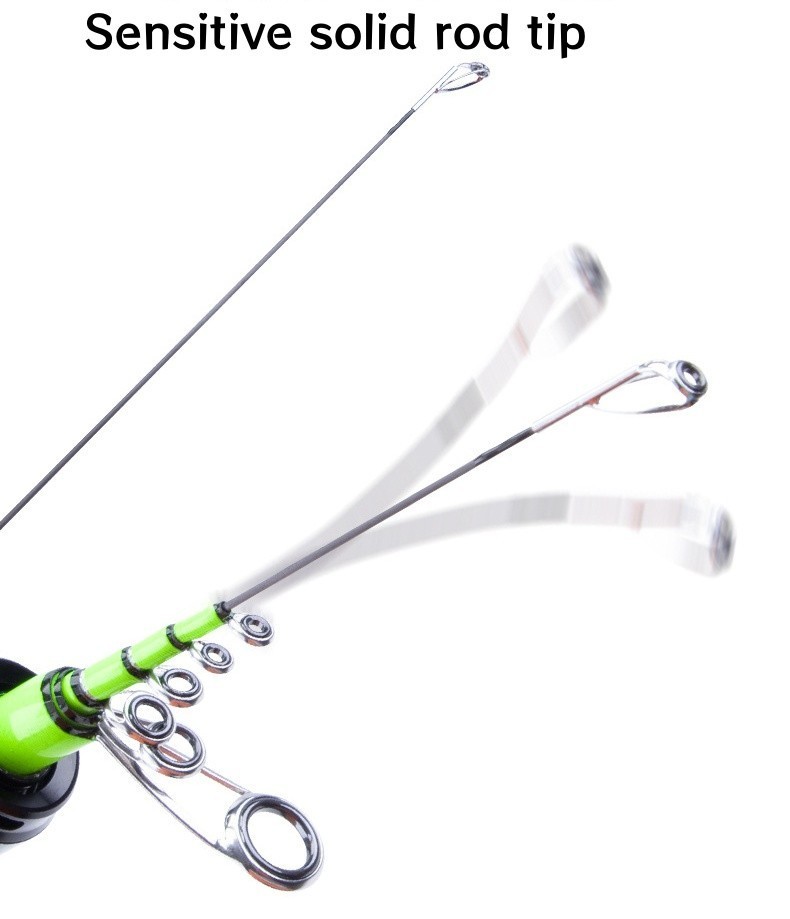 Portable Telescopic Fishing Rod High Carbon Fiber Sensitive Spinning ...