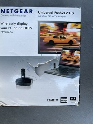 Netgear PUSH2TV PTV1000 TV Adapter for Intel Wireless Display Laptop to ...