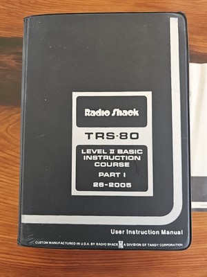 Radio Shack TRS-80 Level II BASIC Instruction Course Part I | eBay