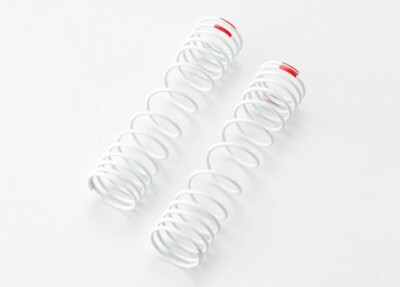 Traxxas 5859 Springs Rear White Progressive Rate for Slash Big Bore ...