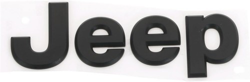 Fender Nameplate 68422350AA Matte Blk 2018-2025 Jeep Wrangler/20-25 ...
