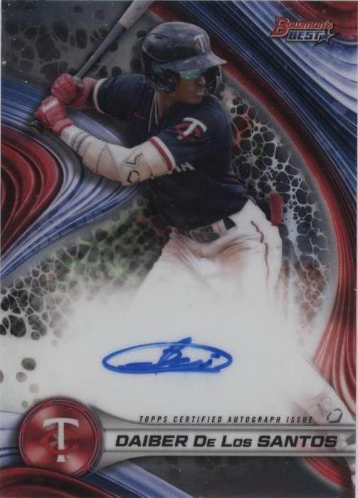2024 Bowman's Best - Best of 2024 Autographs Daiber De Los Santos #B24 ...