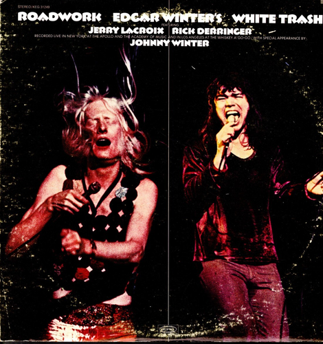 EDGAR WINTER'S WHITE TRASH on LP " ROADWORK '" rock hard rock blues | eBay