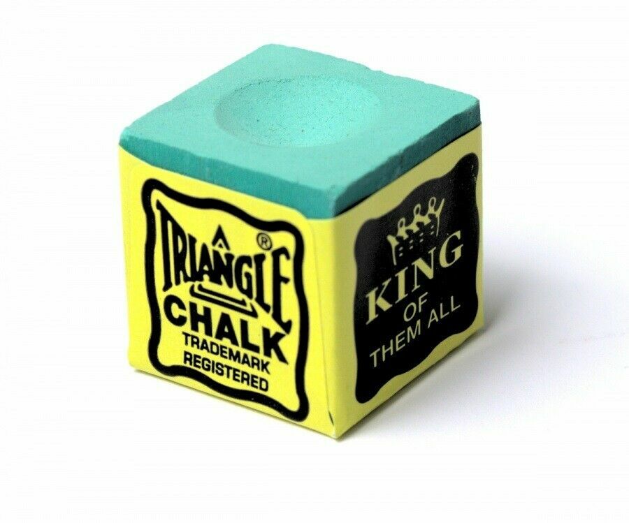 GENUINE TRIANGLE SNOOKER or POOL Cue Tip CHALK - By Tweeten USA BLOCKS ...