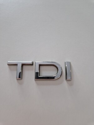 audi a4 TDI Genuine BOOT BADGE Rear Lid Trunk Emblem logo | eBay UK