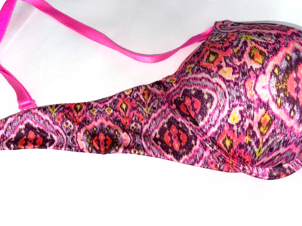 Victoria's Secret bombshell bra 34B Plunge Push Up add 2 cups sexy ...