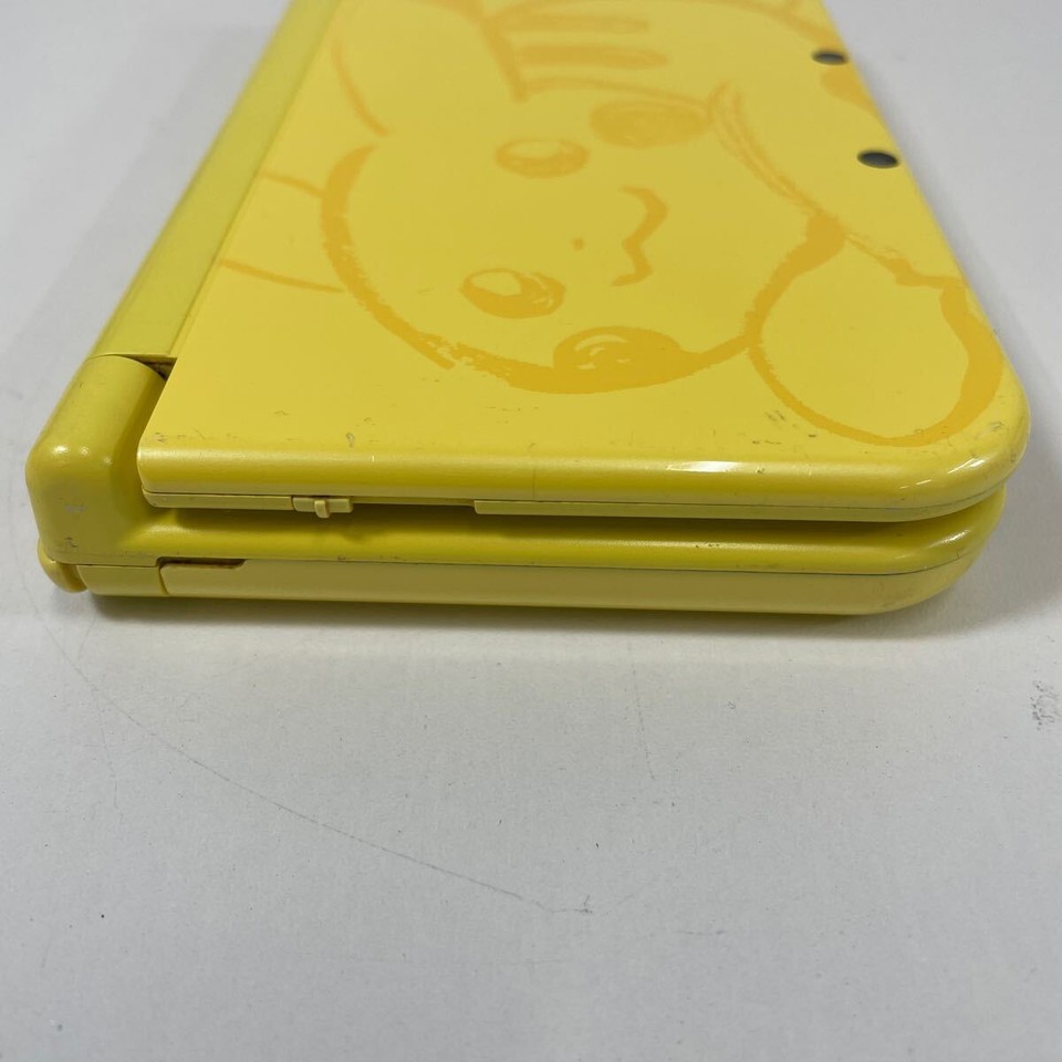 New Nintendo 3DS XL LL Pikachu Yellow Console Stylus Japanese ver [H ...
