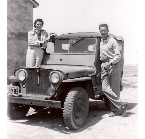 1947 Willys MB or Willys CB Jeep Real Photo California Plate 47 Vintage ...