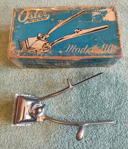 Vintage Oster Model 110 Hand Hair Clipper - Made In USA | eBay