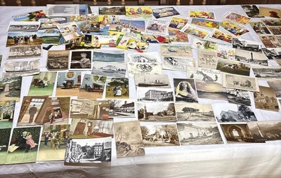 Job lot antique vintage postcards x125 very nice interesting lot | eBay UK