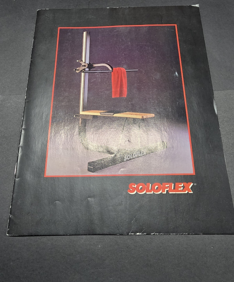 SOLOFLEX Brochure Exercise Manual - Vintage 1985 | eBay
