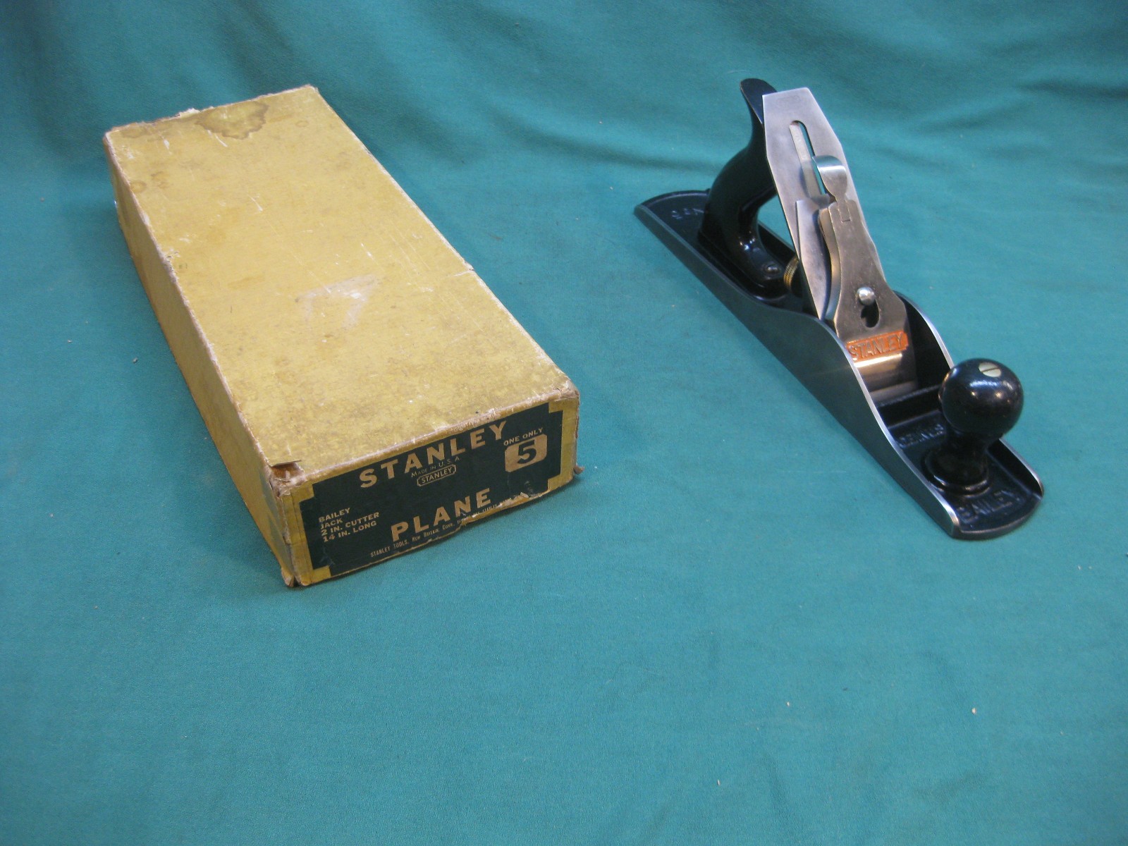 STANLEY BAILEY NO.5 JACK PLANE WITH ORIGINAL BOX | eBay