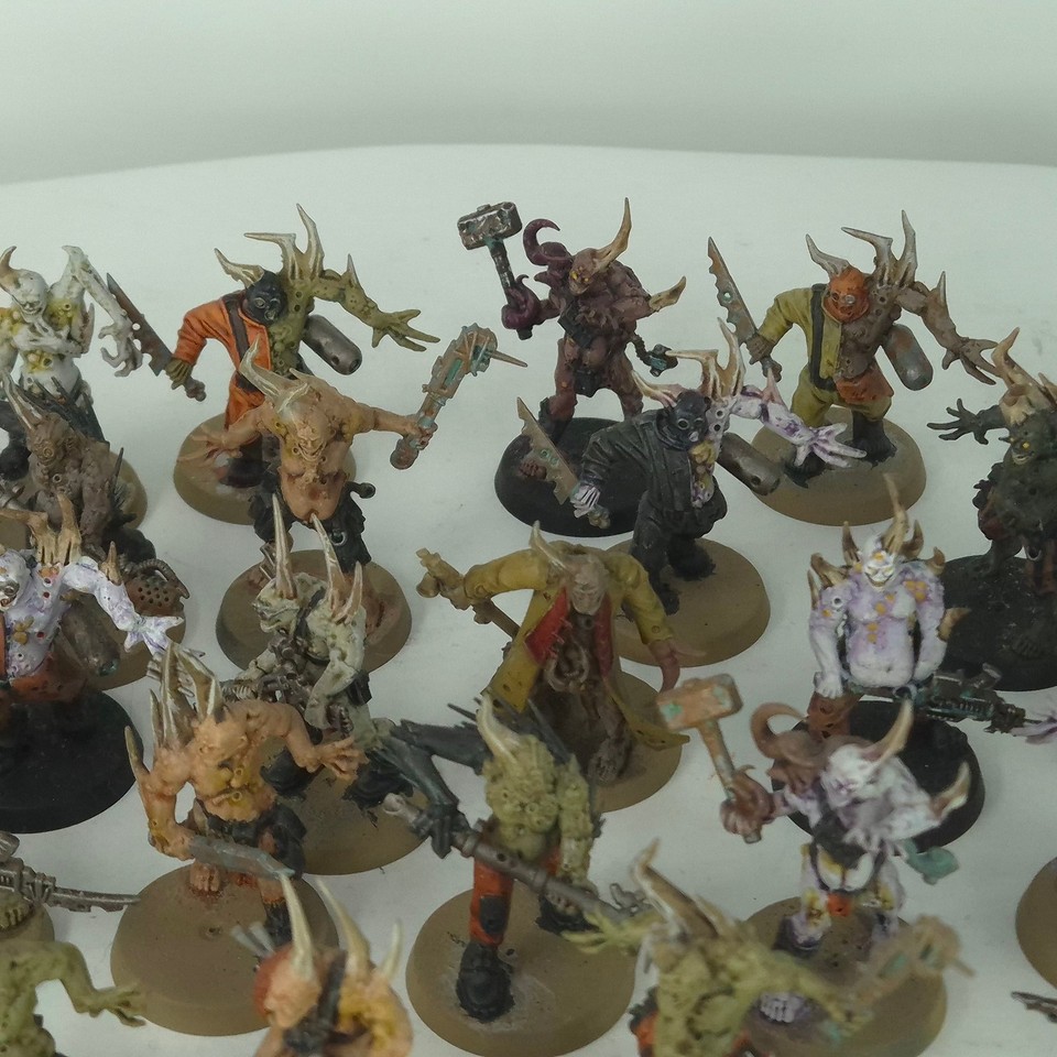 Poxwalkers x40 Death Guard Chaos Space Marines Warhammer 40k | eBay UK