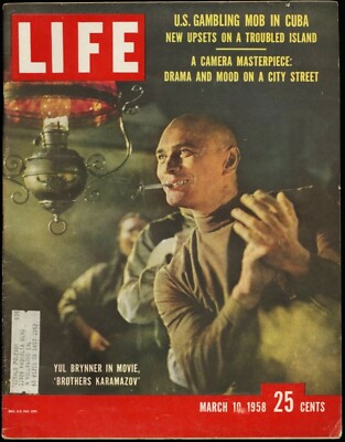 MARCH 10 1958 LIFE MAGAZINE, YUL BRYNNER, U.S. GAMBLING MOB IN CUBA | eBay