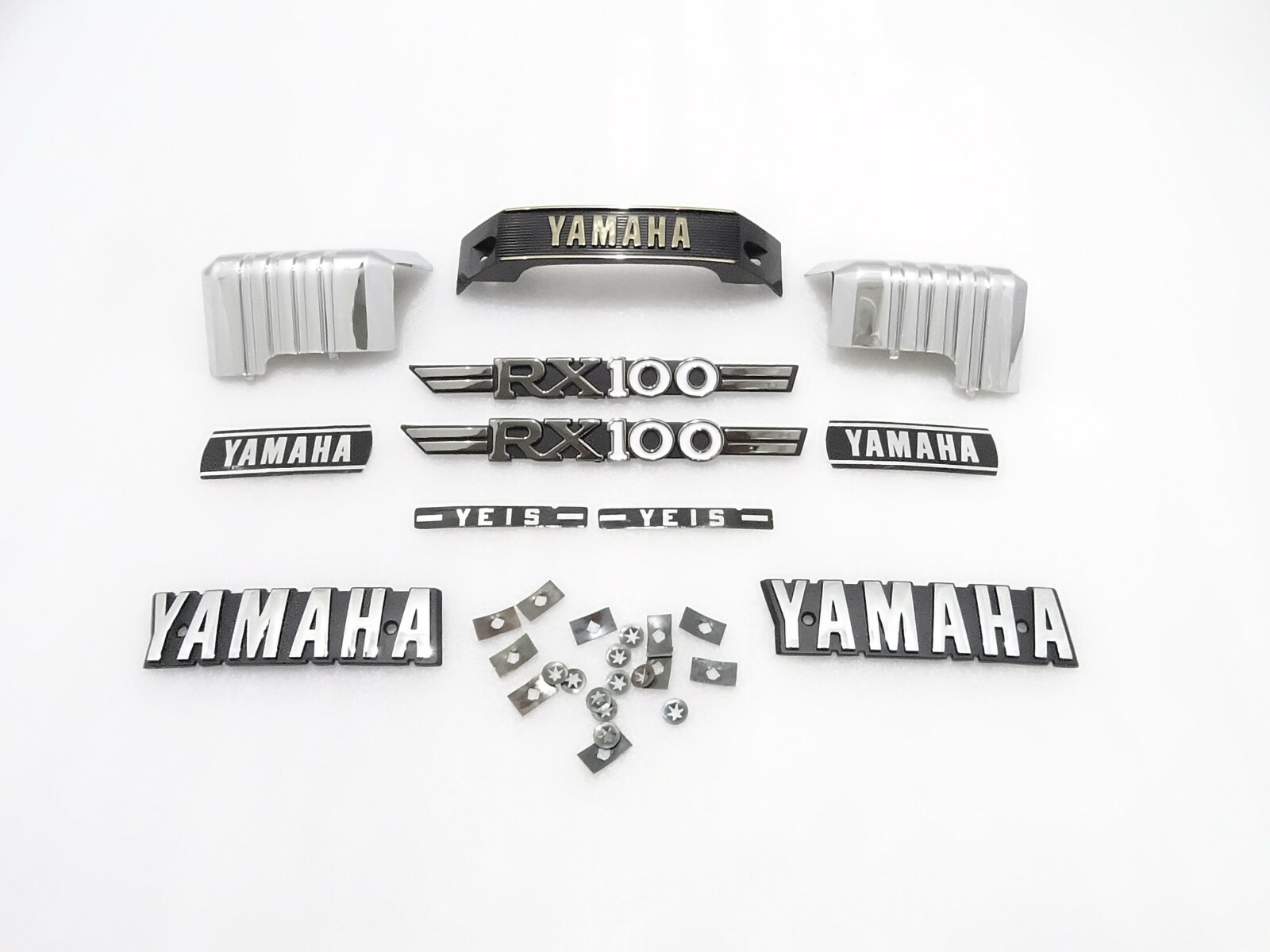 New Yamaha RX100 Complete Monogram/Emblem/Badges/Decal Kit #YM07 | eBay