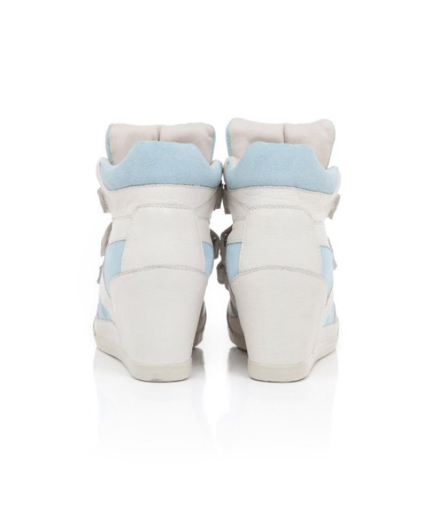 NEW KOOLABURRA $185 LUNA LAKE LEATHER PRESTON II WEDGE SNEAKER SHOES SZ ...