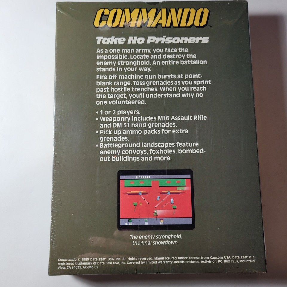 Commando - SEALED - ATARI 2600 | eBay